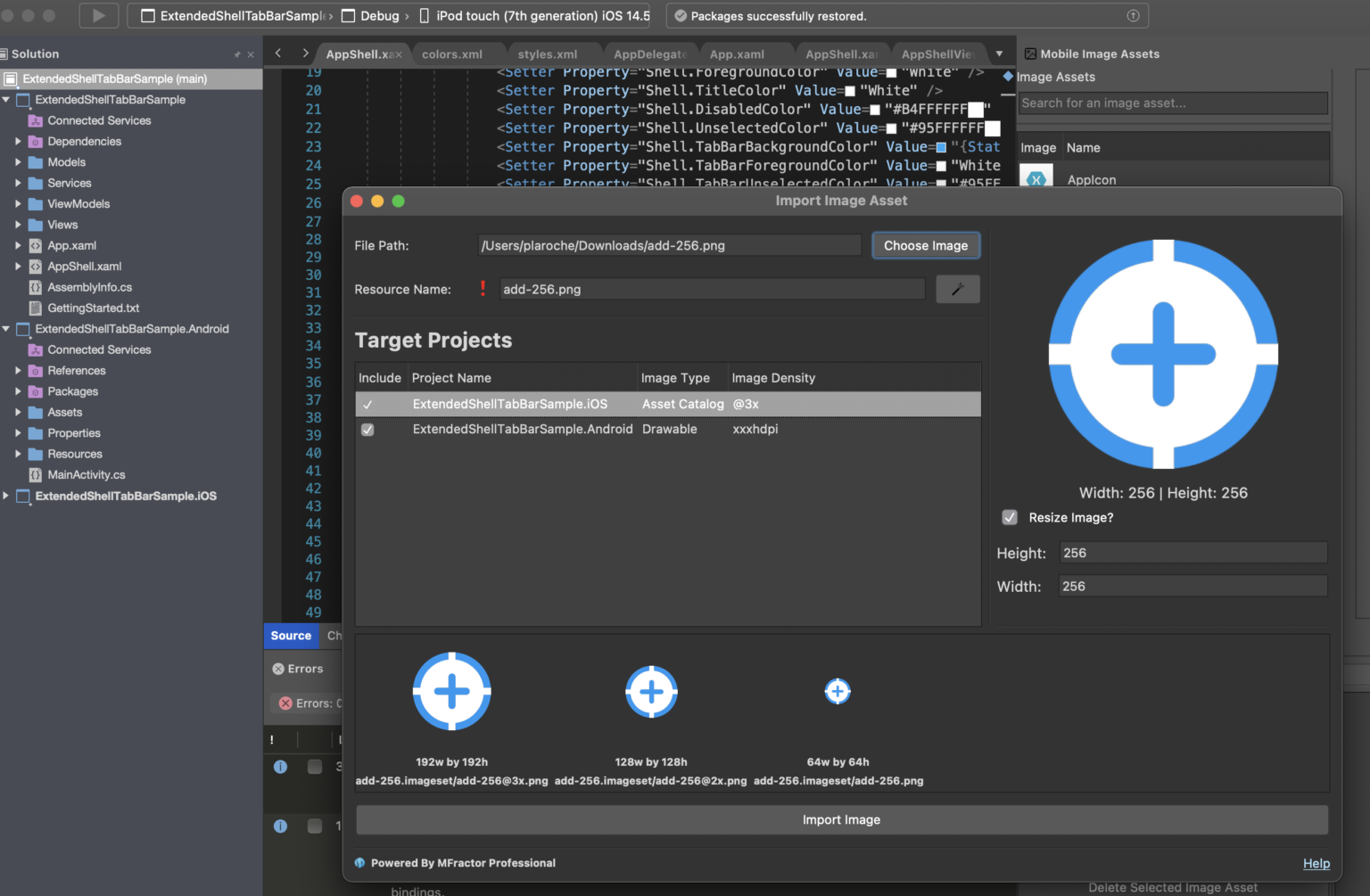 Xamarin Forms Shell Customizing The Tabbar Mobile Concept